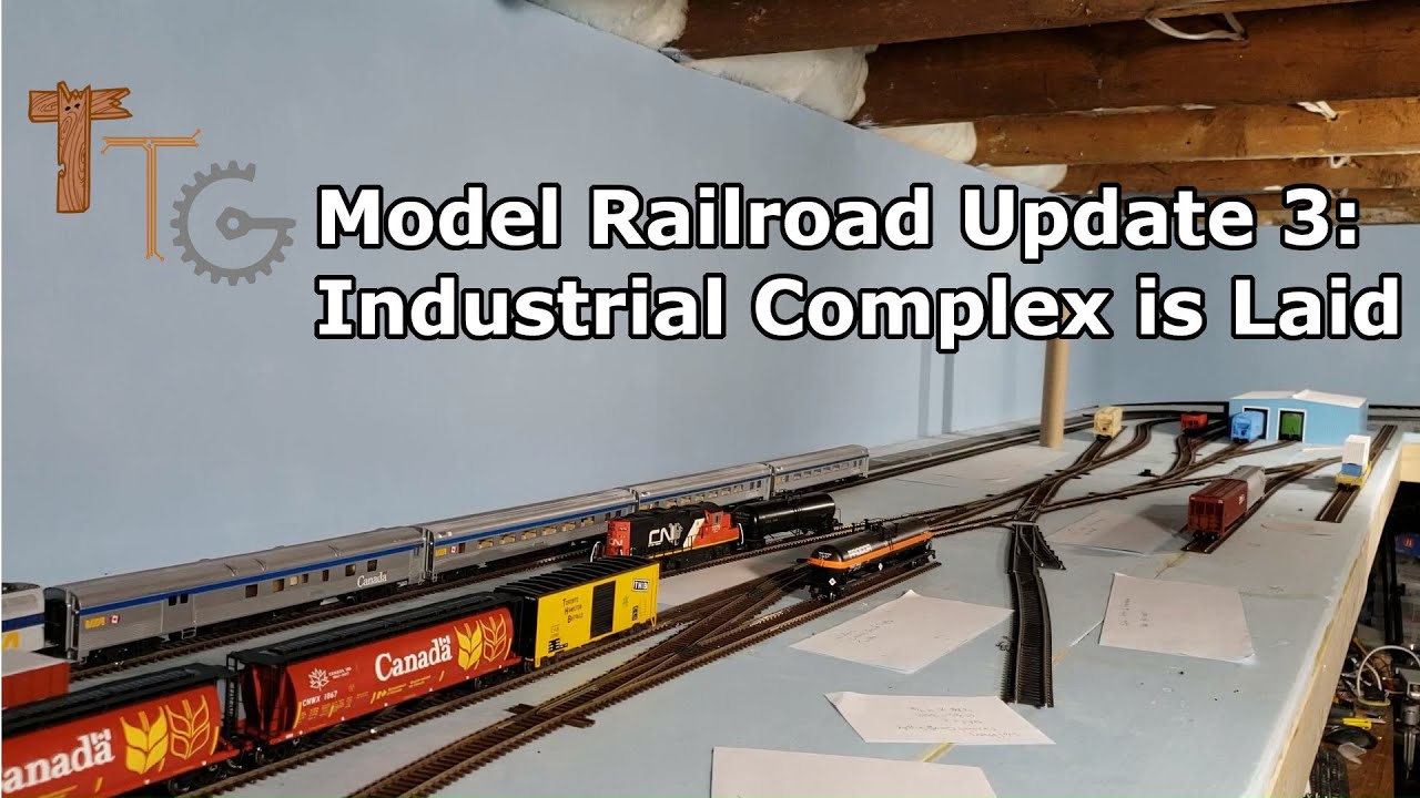 Watch “Model Railroad Update 3: Industrial Area Track” on YouTube – The ...